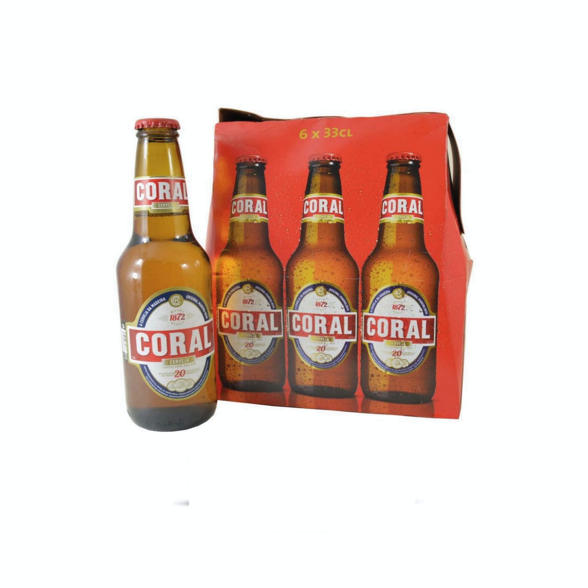 Coral Beer 24 Pack (24x33cl) | Divino